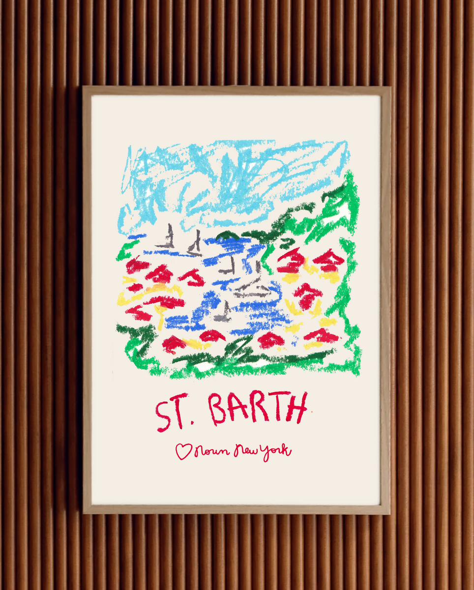 St. Barth Artist Print – Noun New York