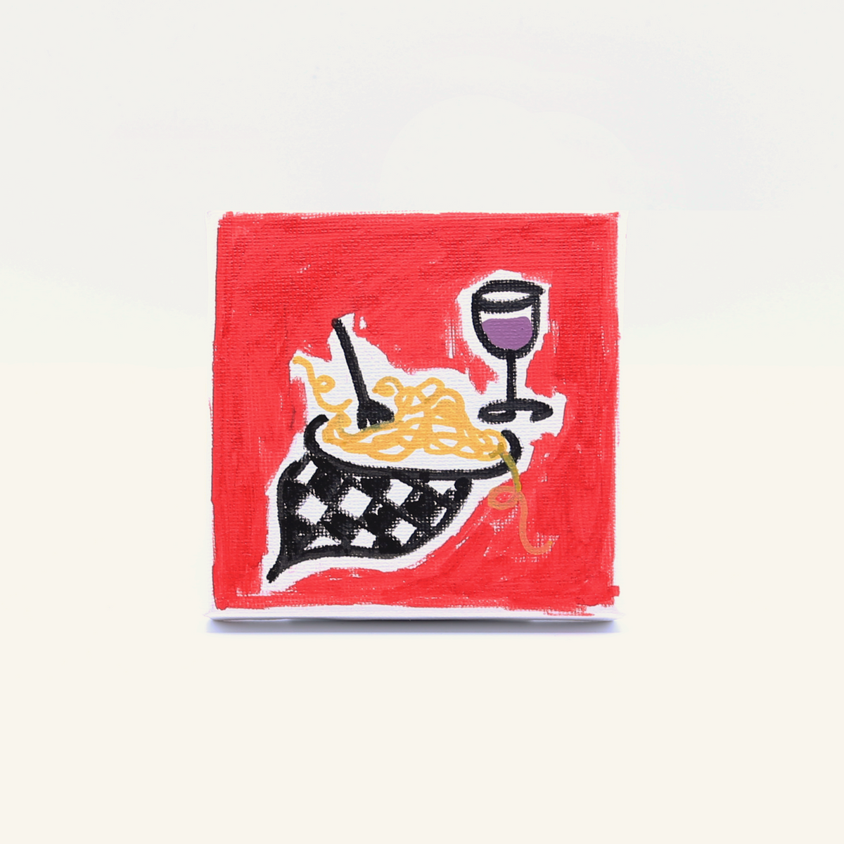 Mini Pasta Canvas – Noun New York